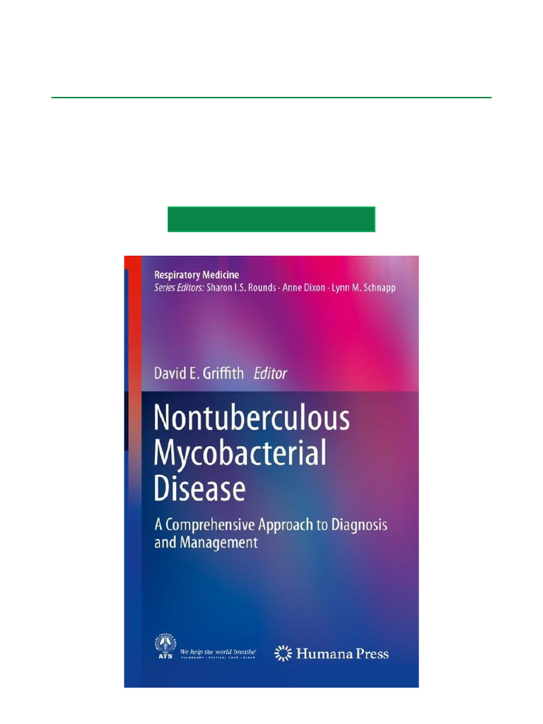 Nontuberculous Mycobacterial Disease A Comprehensive Approach To Diagnosis and Management ...