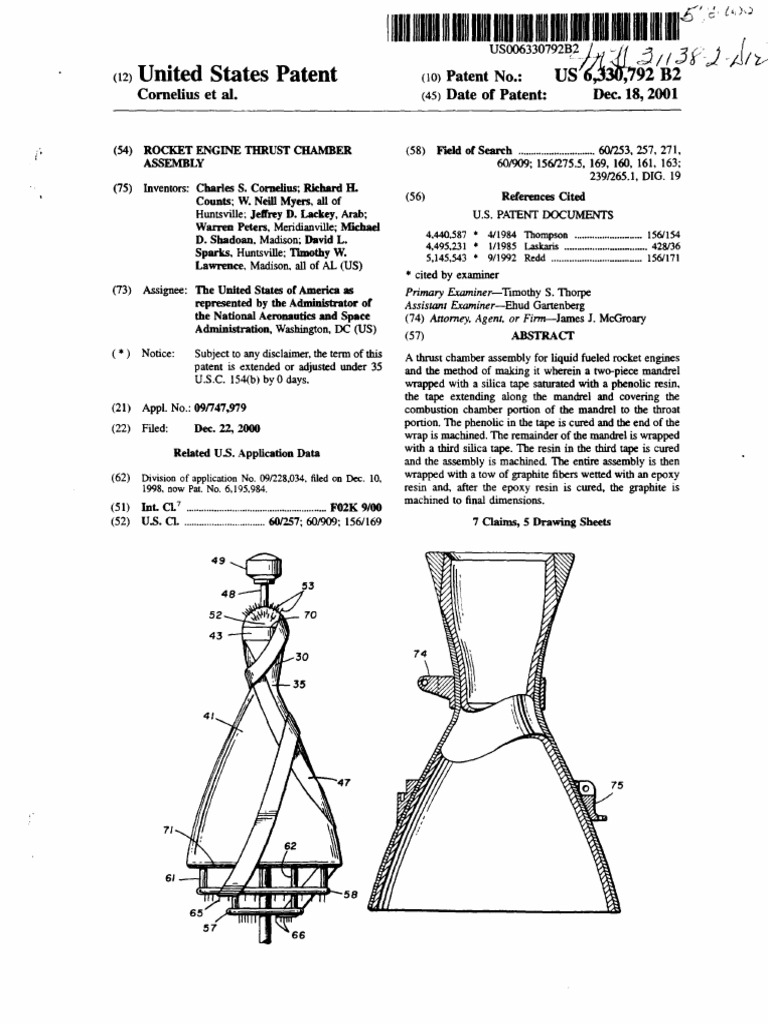 Rocket Engine Thrust Chamber Assembly (NASA) | PDF | Rocket Engine | Epoxy