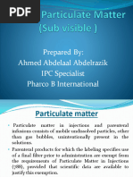 787 Subvisible Particulate Matter in Therapeutic Protein Injections | PDF | Verification And ...