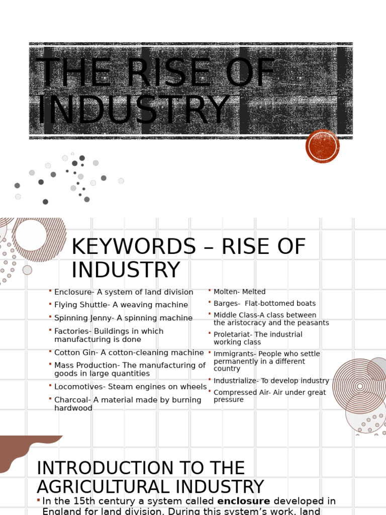 Key Innovations of the Industrial Revolution | PDF | Industrial ...