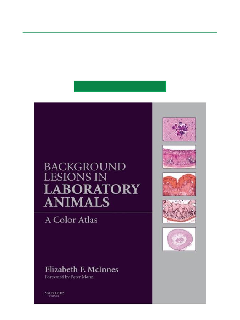 Background Lesions in Laboratory Animals A Color Atlas PDF | PDF ...