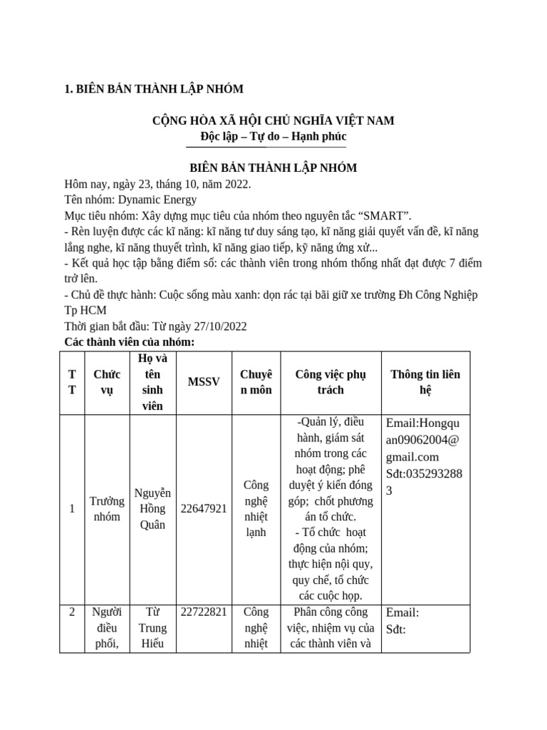 Nhóm 3 Báo Cáo KNLVN | PDF