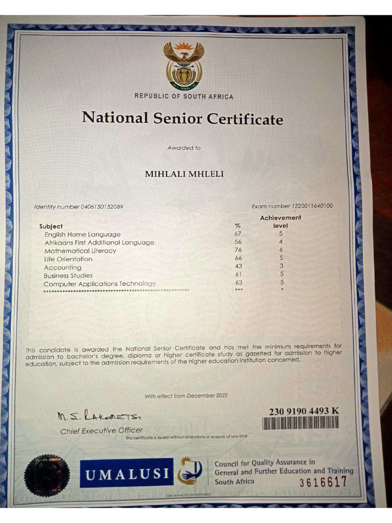 Nsc Pdf