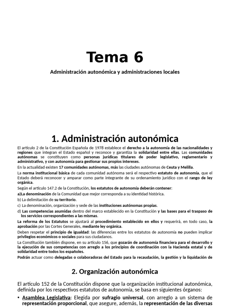 Presentación UD6 3 | PDF | Gobierno local | Alcalde