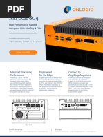 OnLogic K800 Product Manual | PDF | Usb | Ieee 802.11