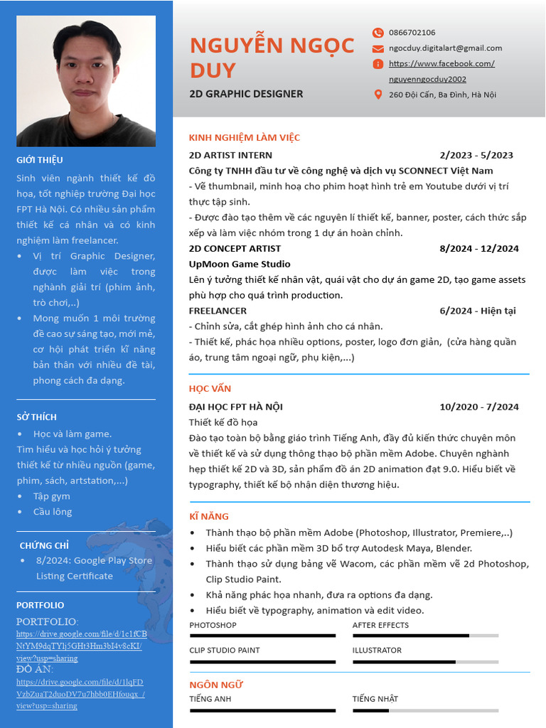 CV_Nguyen Ngoc Duy_Graphic Designer | PDF