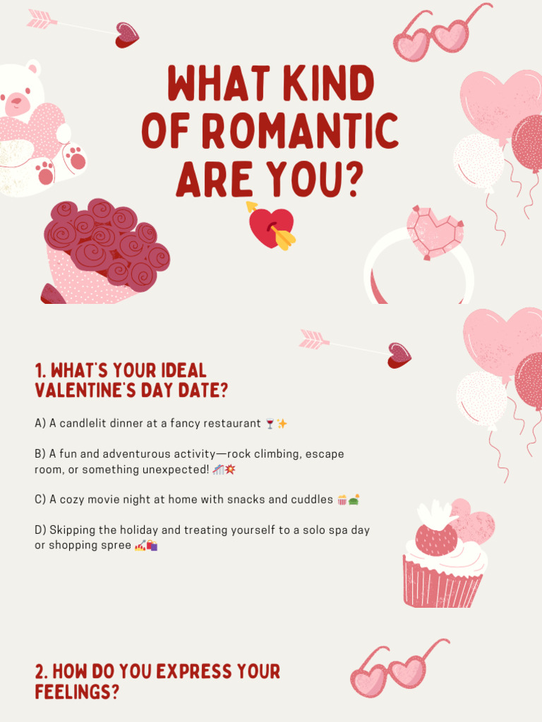 What Kind of Romantic Are You | PDF
