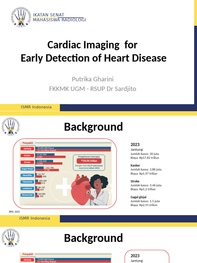 Cardiac Imaging For Early Detection | PDF | Coronary Circulation ...