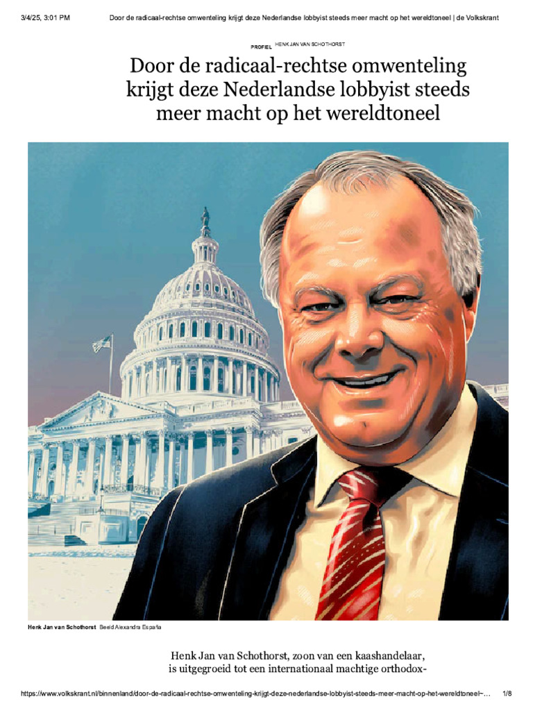 Volkskrant - HJ Van Schothorst | PDF