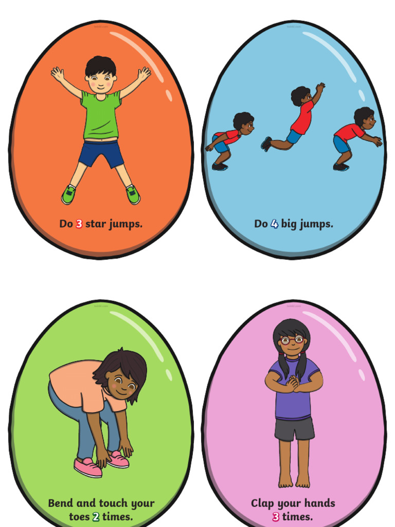 T TP 1644276426 Easter Egg Activity Station Cards Ver 1 | PDF