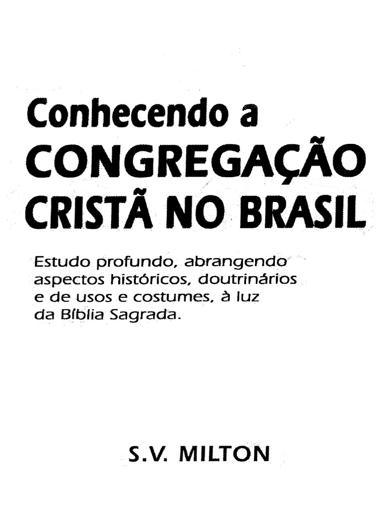 Conhecendo A CCB | PDF
