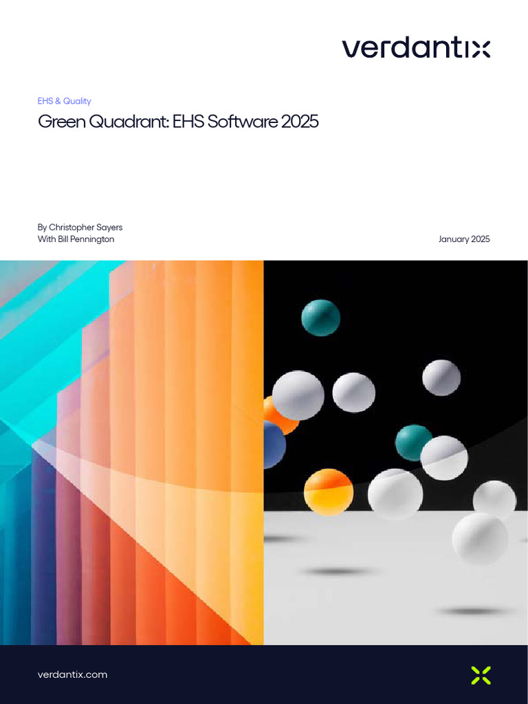 Green Quadrant EHS Software 2025 - Cority | PDF | Mergers And Acquisitions | Occupational Safety ...