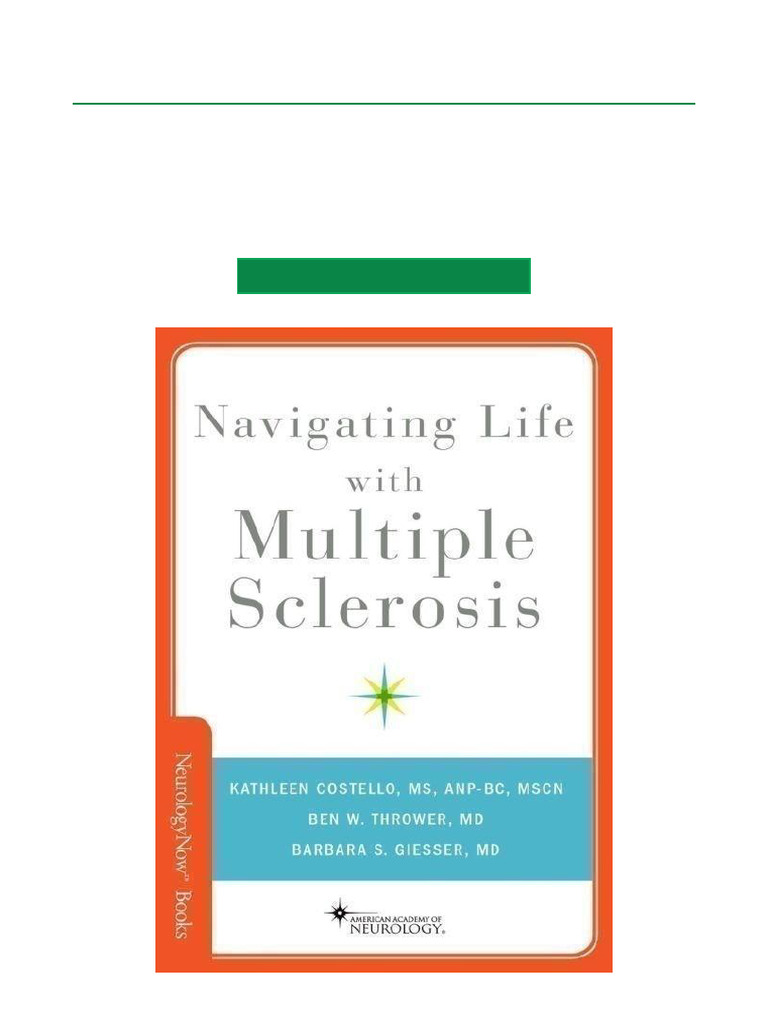 Navigating Life With Multiple Sclerosis Complete PDF Download | PDF