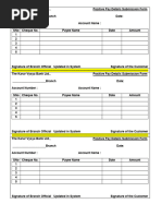 BOB PPC Form | PDF