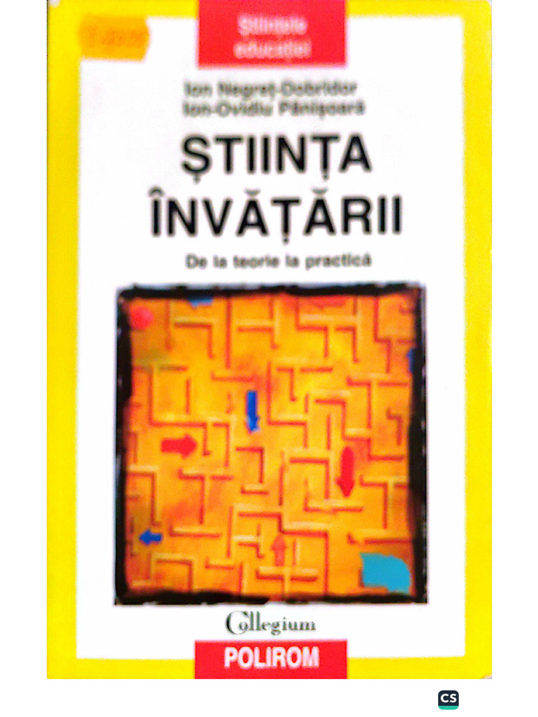 Dobridor, Panisoara - Stiinta Invatarii | PDF