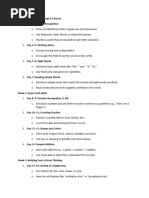 Playgroup Worksheets | PDF