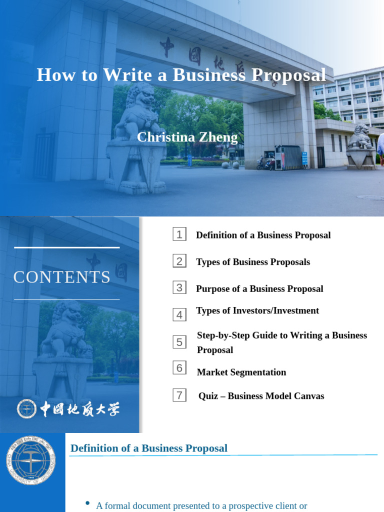 6 How To Write A Business Proposal-FINAL | PDF | Market Segmentation ...