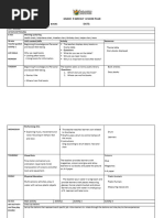 Grade R Weekly Lesson Plan: Week 6 | PDF | Learning | Human Communication