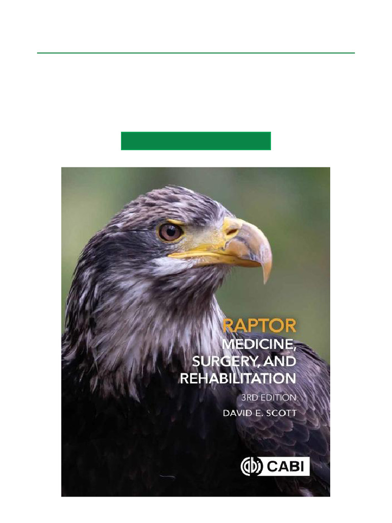 Raptor Medicine, Surgery, and Rehabilitation, 3rd Edition Full Text ...