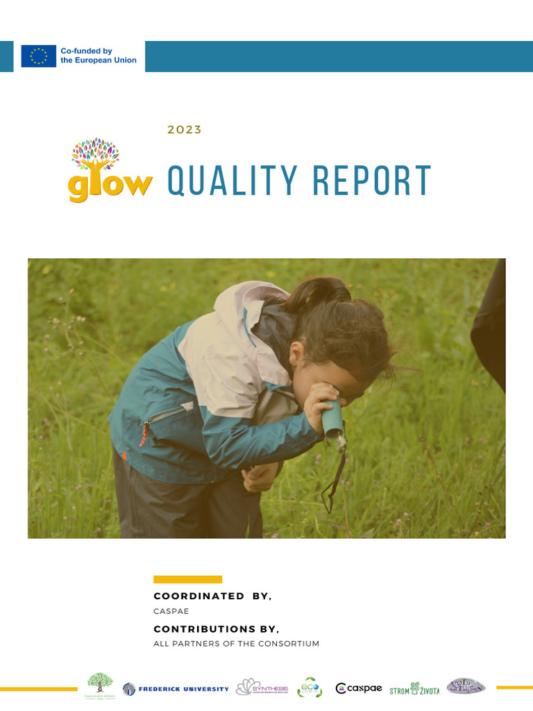 GLOW Quality Report (Versão Inglesa) | PDF | Likert Scale | Statistics