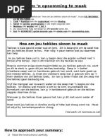 GR 8 EAT Lees en Kyk - Hersiening Opsomming | PDF