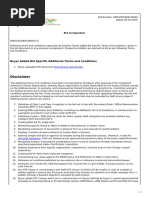 Undertaking Custom Bid BoQ | PDF