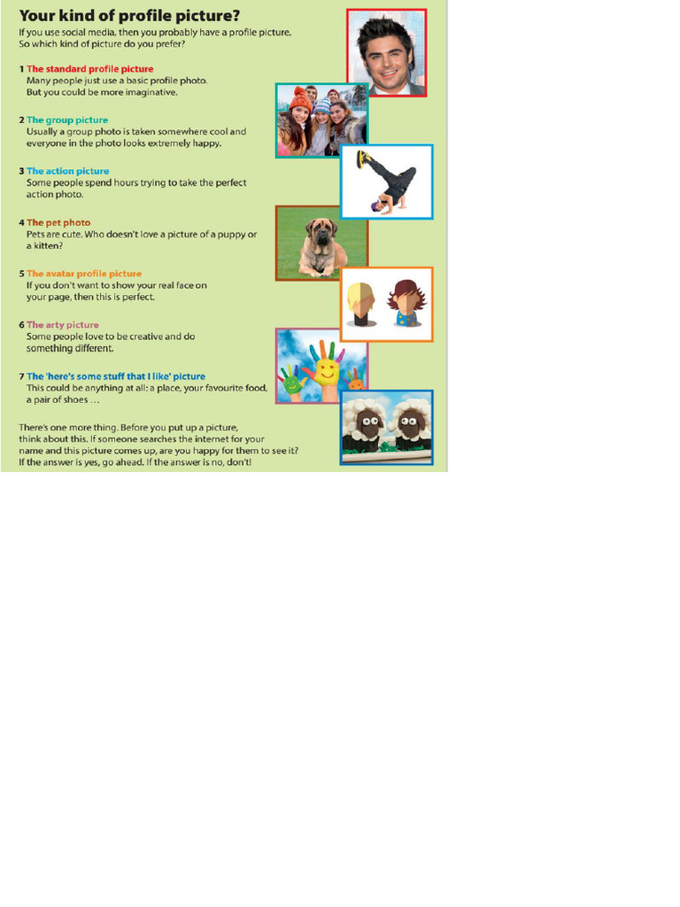 Text Perfect Profiles | PDF