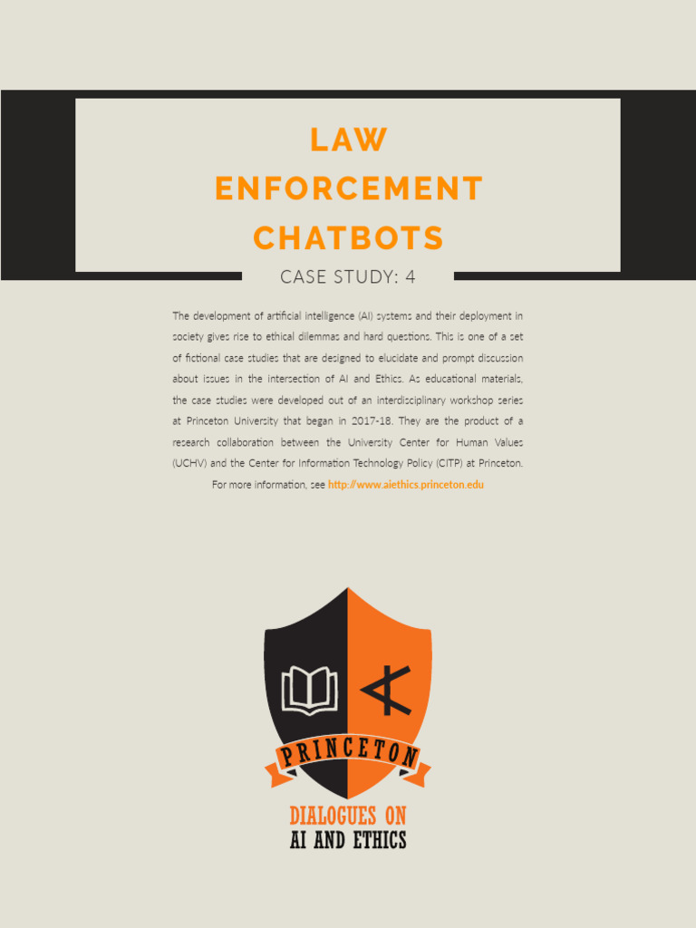 Princeton AI Ethics Case Study 4 | PDF | Cybercrime | Crimes