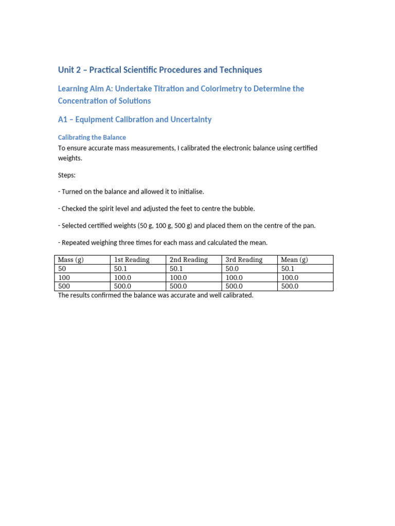 BTEC Unit2 Reformatted | PDF