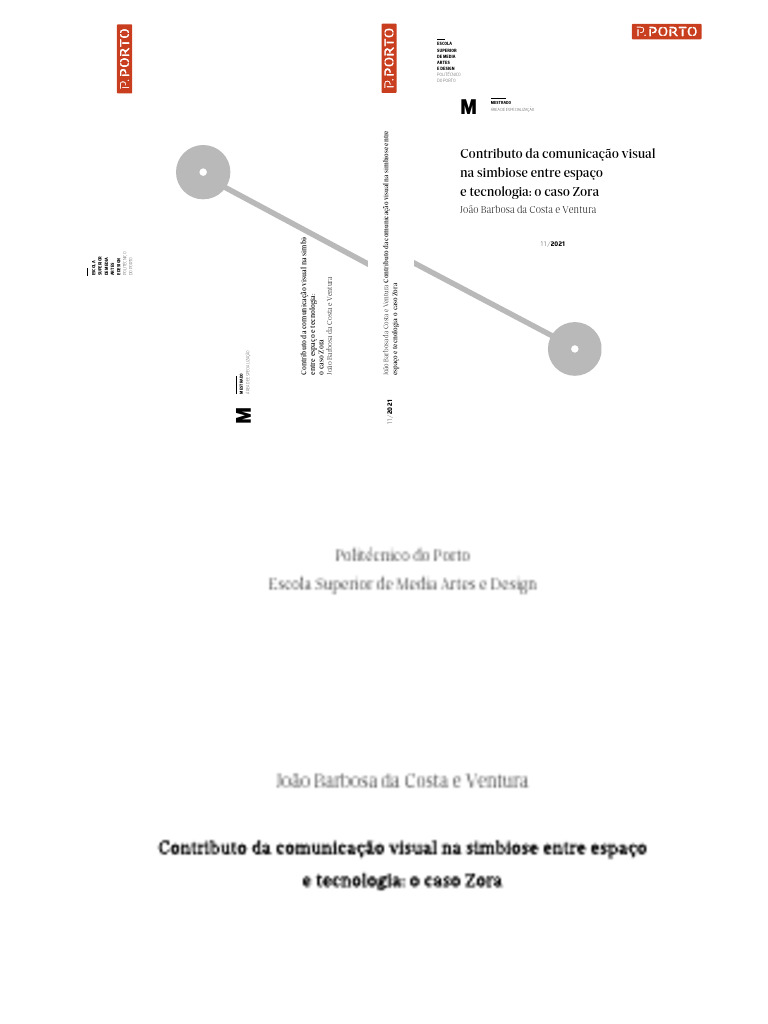 Comunicação Visual e Tecnologia: Caso Zora | PDF | Comunicação | Esboço
