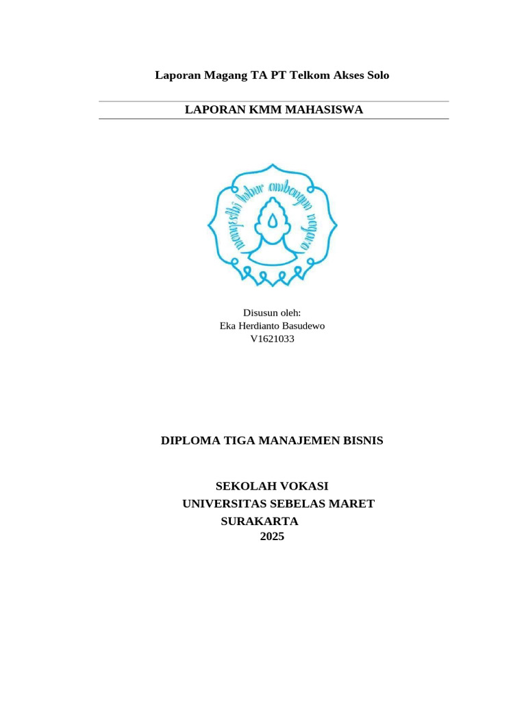 Laporan KMM merged | PDF