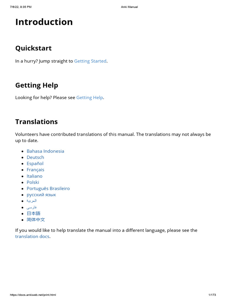 Anki Manual - PDF Guide | PDF | Linux Distribution | Mac Os
