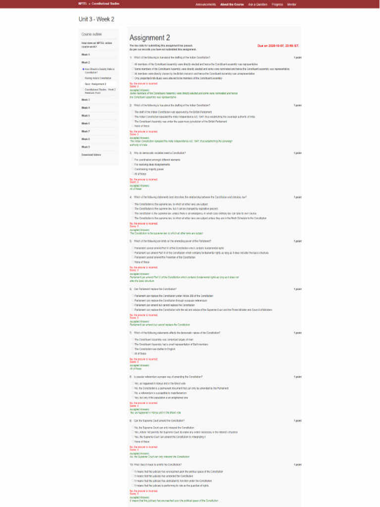 Noc20 Lw03 Assignment Week 2 | PDF
