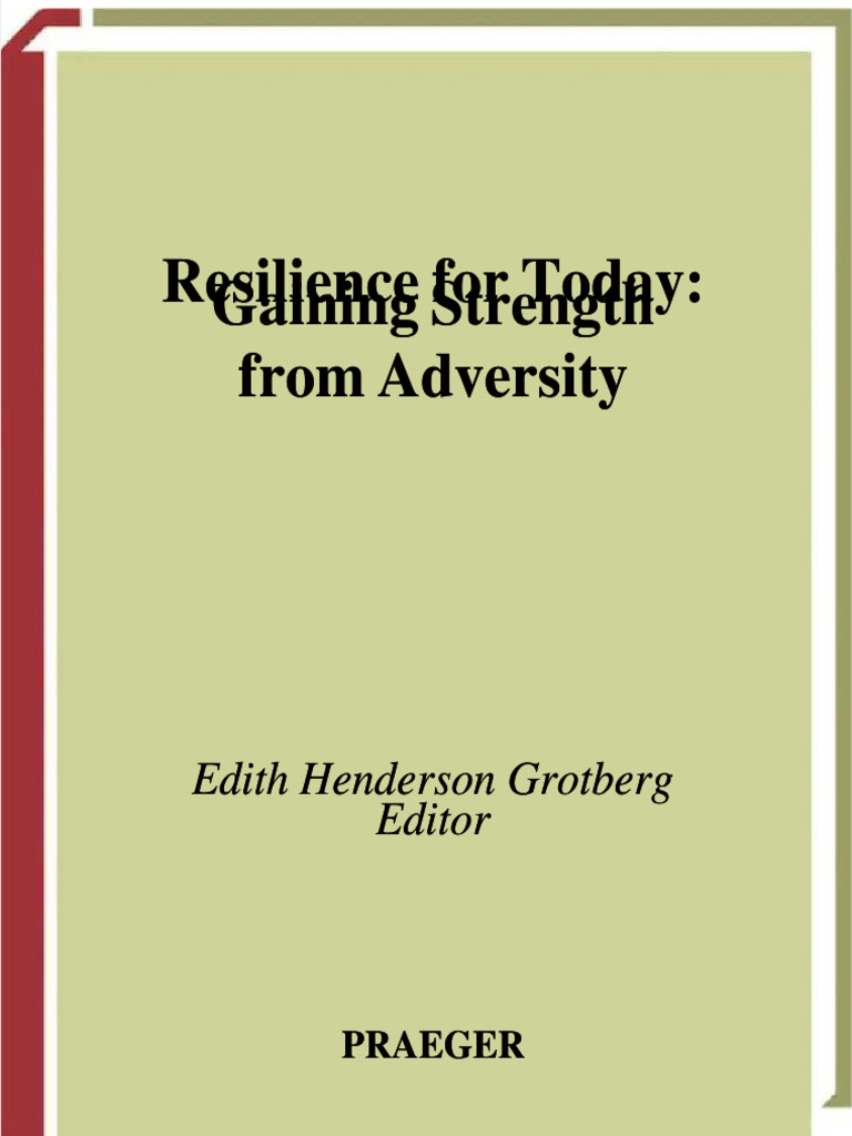 Resilience: Strength from Adversity | PDF | Psychological Resilience ...