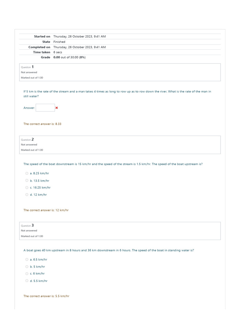 Module7 Merged | PDF | Speed | Metre