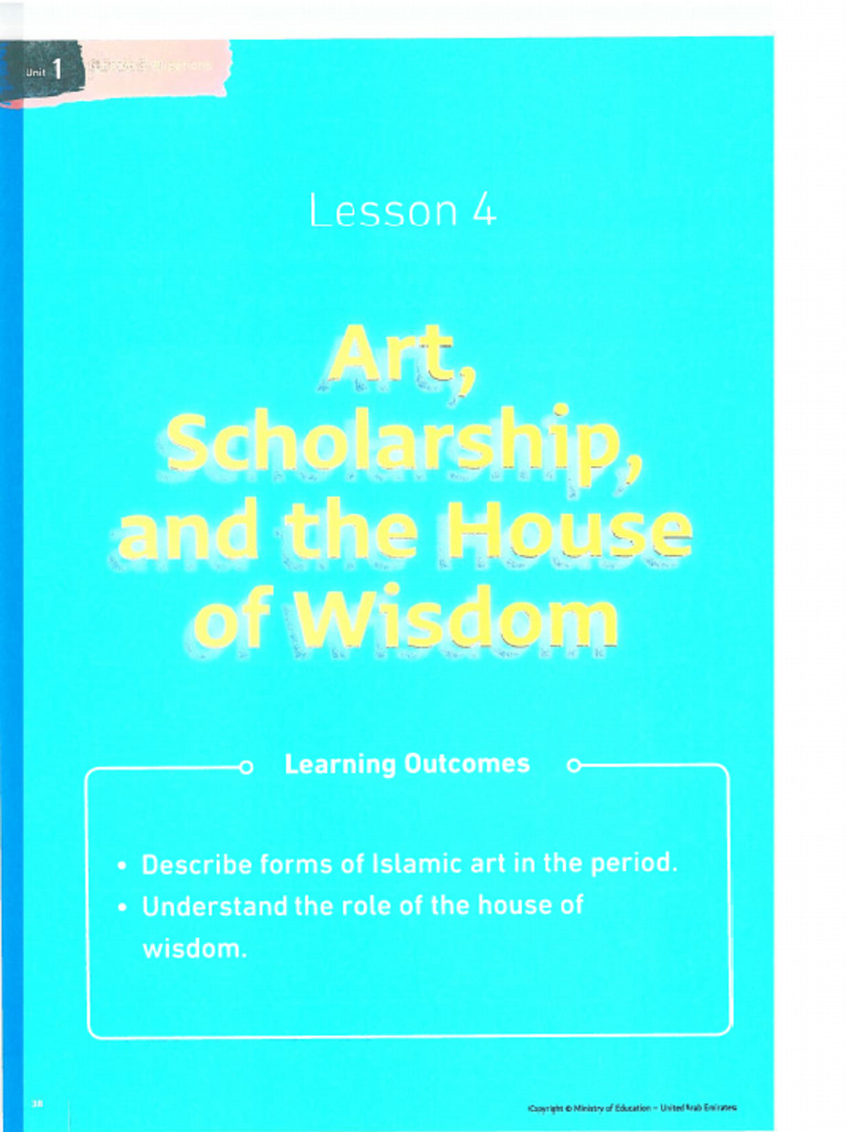 Uae SST - Vol 3-5 Art, Scolarship | PDF