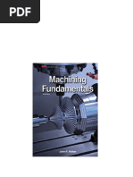 Machining Fundamentals | PDF