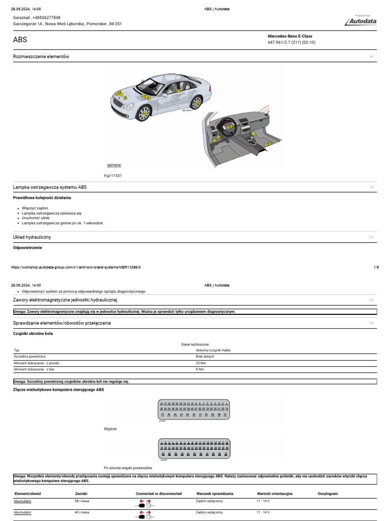 ABS - Autodata | PDF