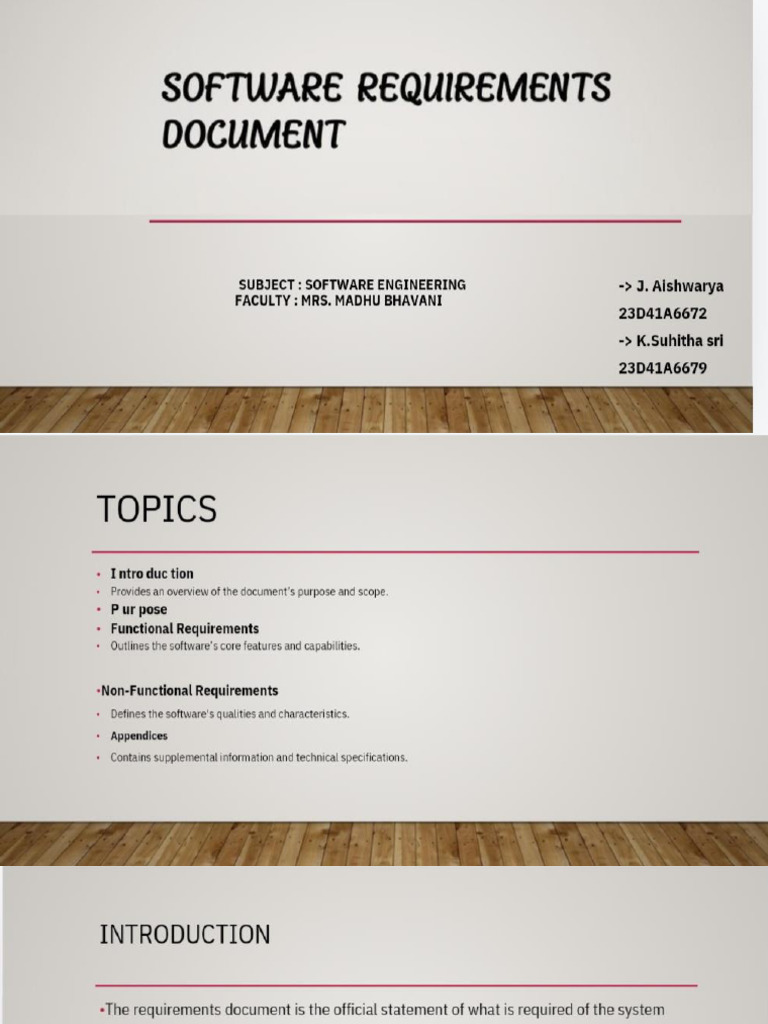 Software Requirements Development | PDF