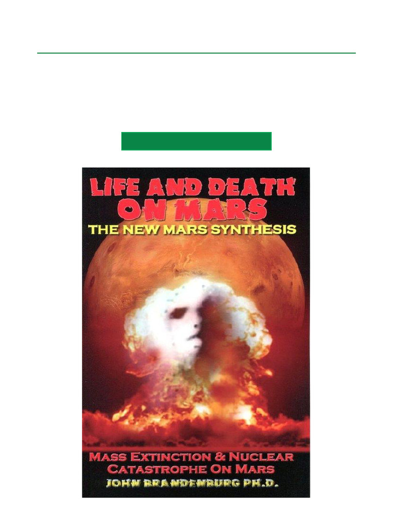 Life and Death On Mars Open Access Download | PDF | Wisdom | Science