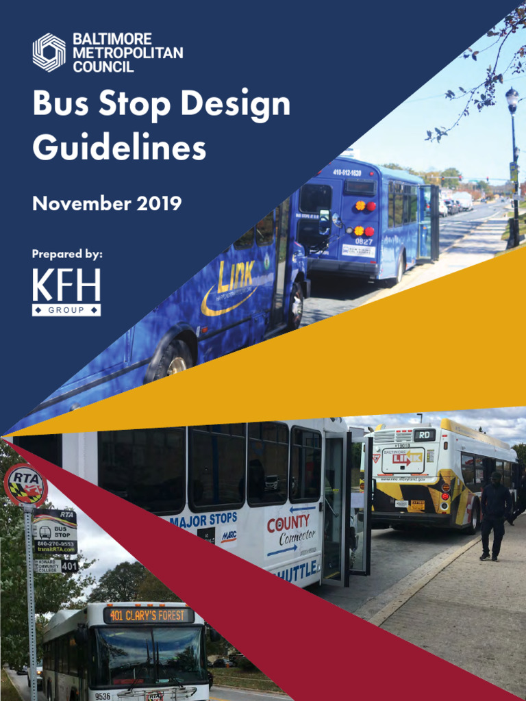 MTA LOTS Transfer Points Study Bus Stop Guidelines | PDF | Traffic ...