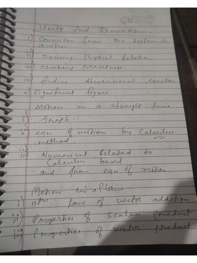 Physics Important Topics | PDF