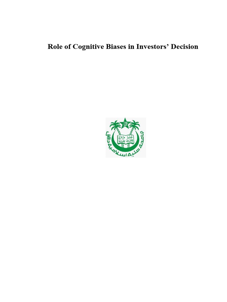 Dissertation Mohammad Talha | PDF | Behavioral Economics | Survey ...