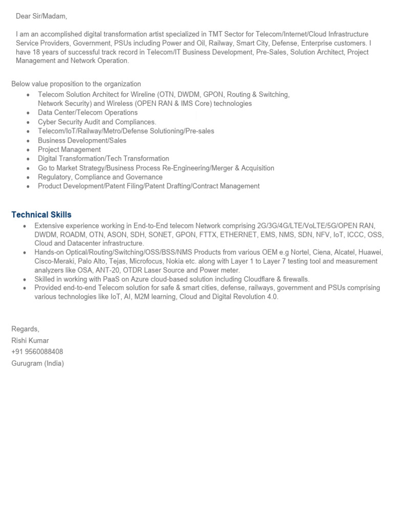 Rishi Kumar-Cover Letter | PDF