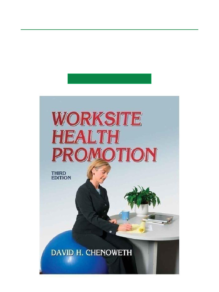 Worksite Health Promotion 3rd Edition Fast Download | PDF | Gross ...