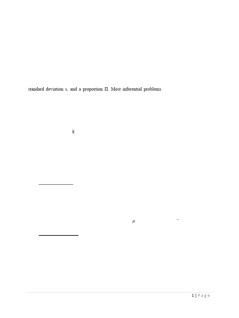 CHAPTER TWO Statistics Method (2) - 1 | PDF | Estimator | Statistics