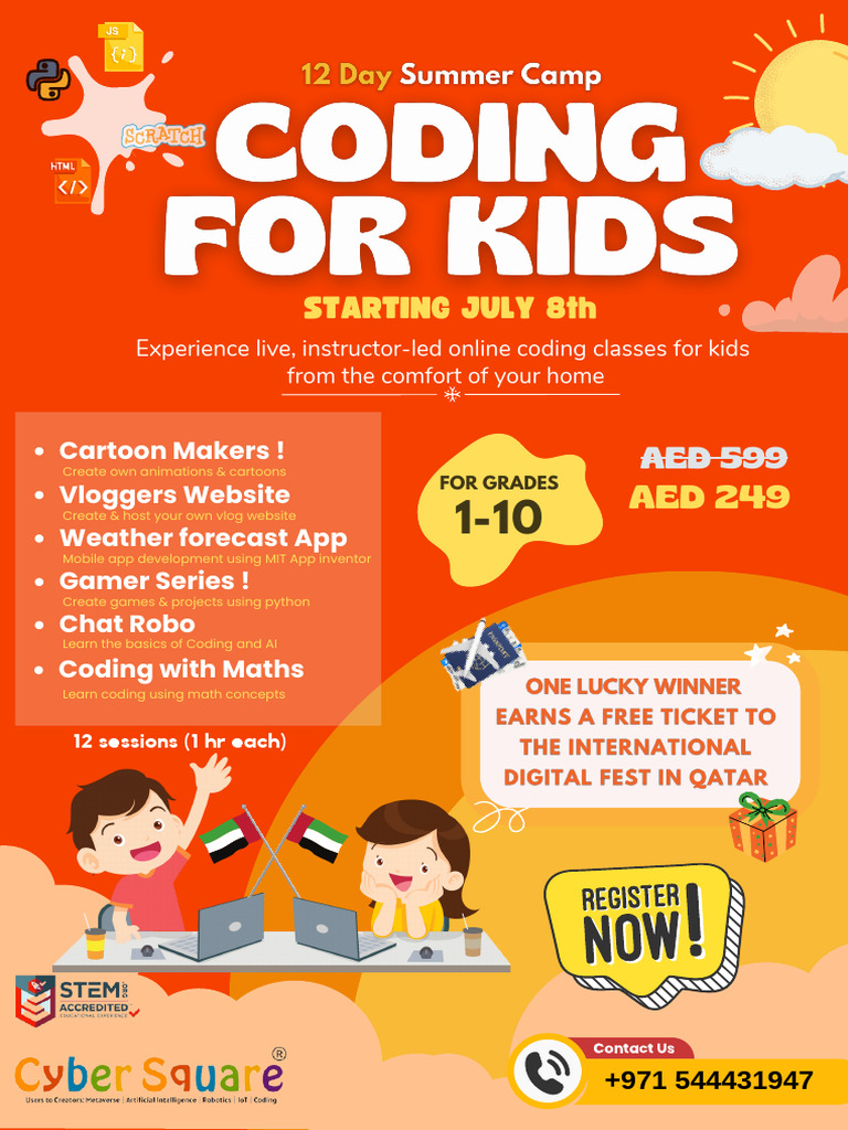 UAE Summer Coding Camp 2024 | PDF | Mathematics | Computer Programming