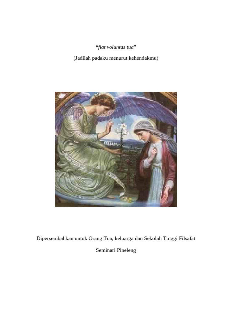 Maria dalam Ensiklik Redemptoris Mater | PDF