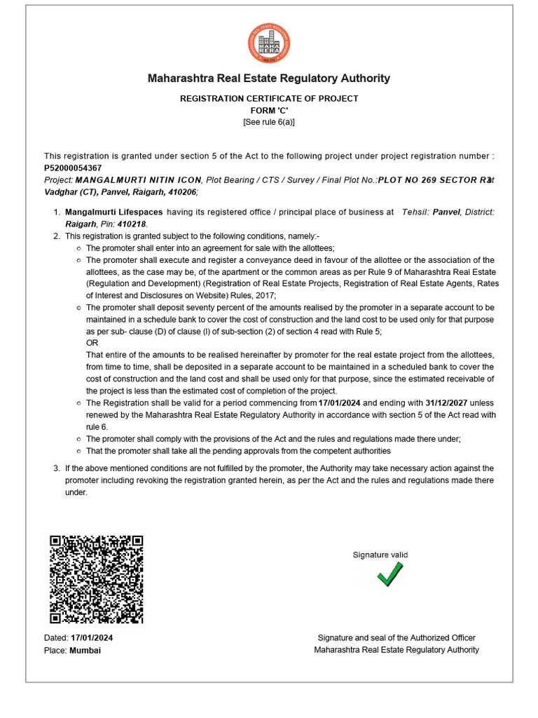 Mangal Murti Nitin Icon | PDF | Civil Law (Common Law) | Legal Documents