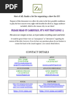 Technical Rider Example | PDF | Sound Technology | Sound